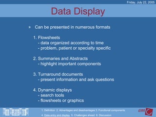 Computer Patient Record | PPT