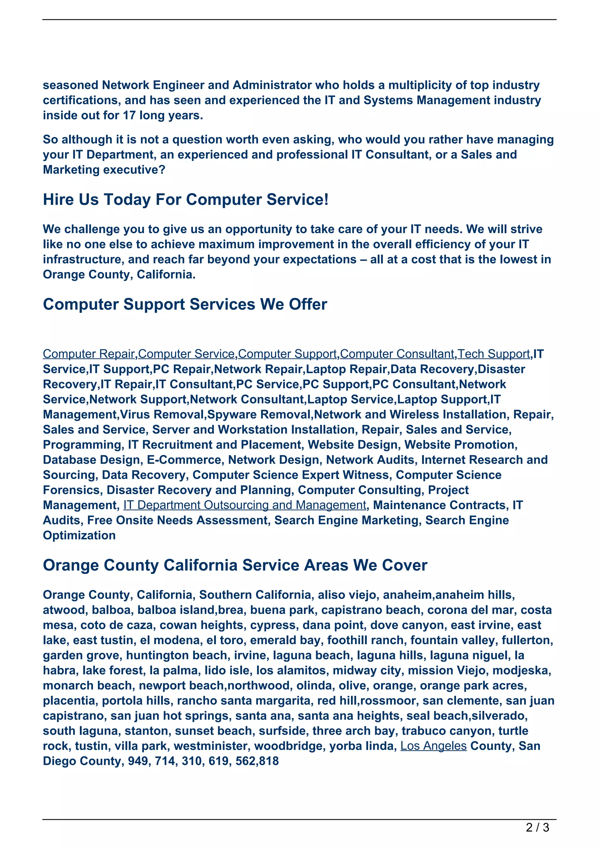 Computer Repair | PDF