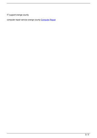 Computer Repair | PDF