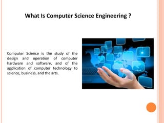 Computer Science Engineering - Better Career Opportunities | PPTX