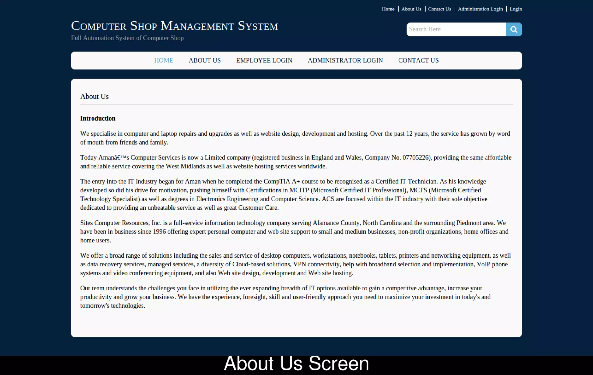 JSP Project on Computer Shop Management System | PDF