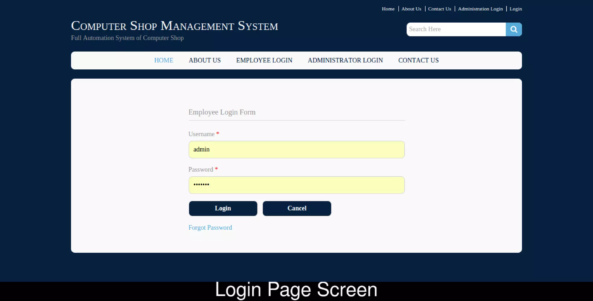 JSP Project on Computer Shop Management System | PDF