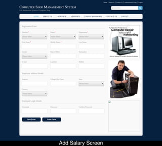 JSP Project on Computer Shop Management System | PDF