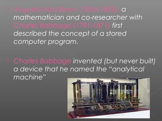 Computer software | PPT | Programming Languages | Computing