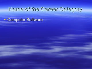 Computer Software Engineers | PPT