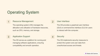 Computer system overview for classes from 11 to 12 | PPT