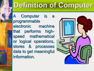 Computer-System-pratibha.pdf | Computer Peripherals | Computing