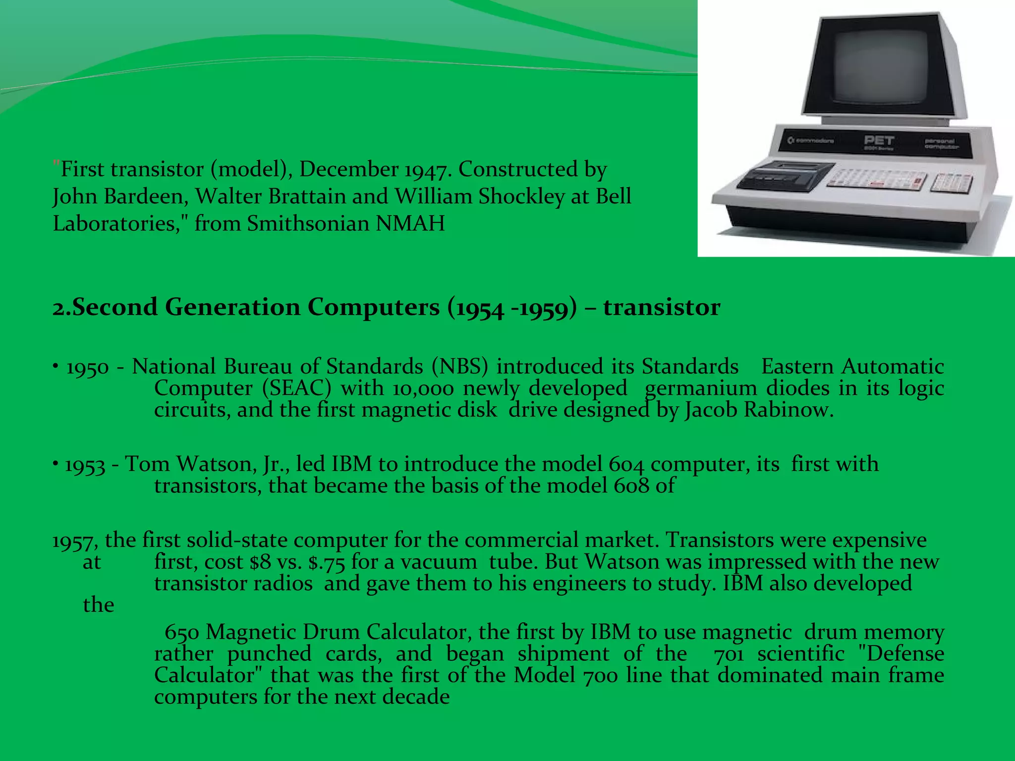 Computer technology | PPT | Computing | Technology & Computing