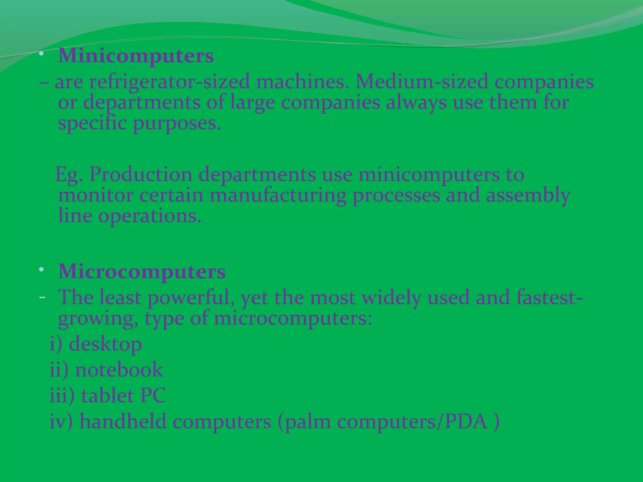 Computer technology | PPT | Computing | Technology & Computing