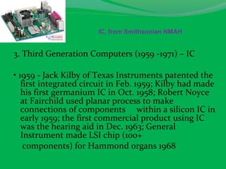 Computer technology | PPT | Computing | Technology & Computing