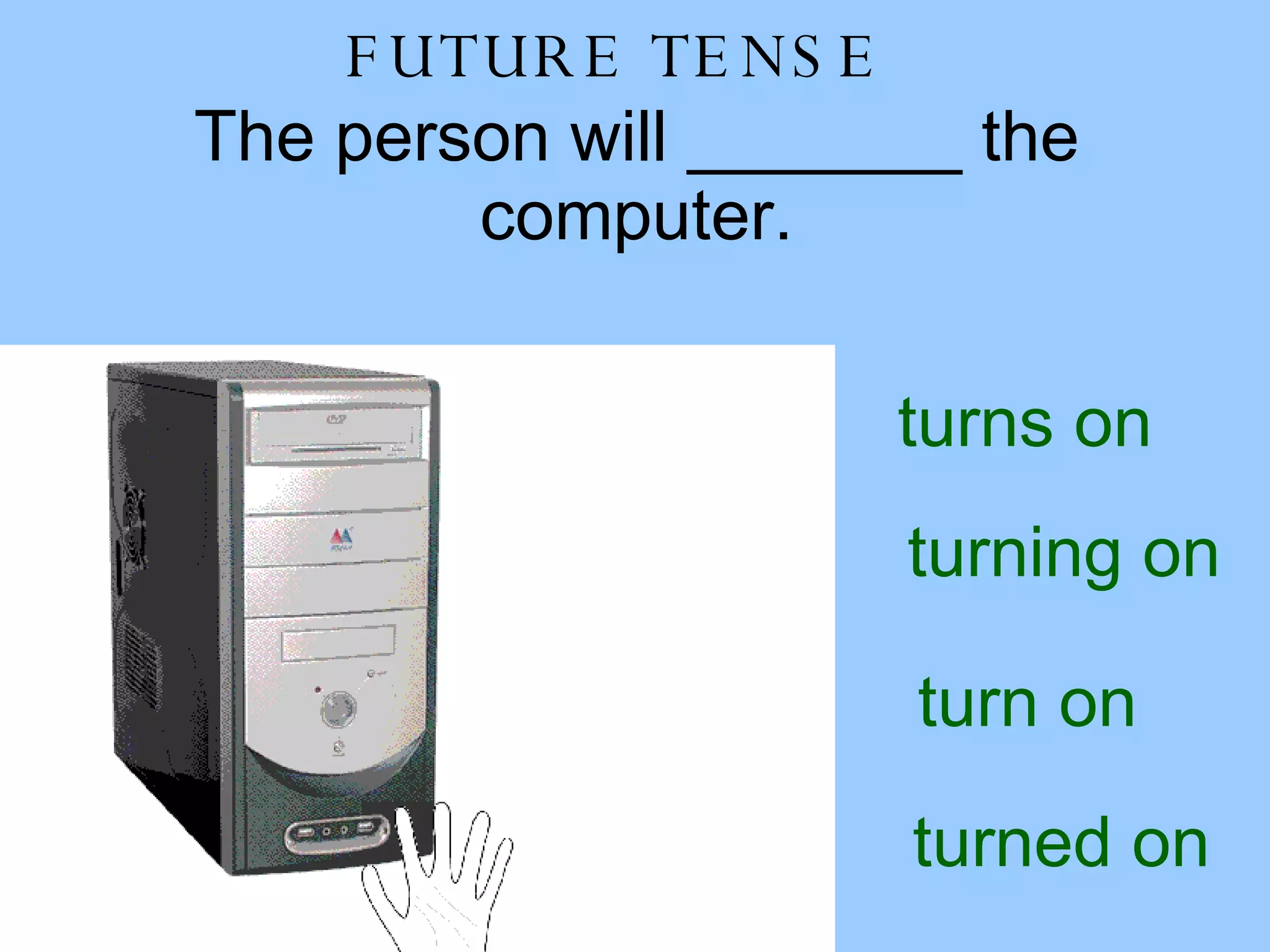 Computer Verbs Presentation | PPT