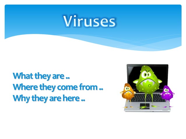 Computer virus and anti virus presentation | PPTX | Infectious Diseases ...