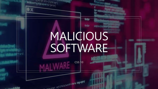 Powerpoint Presentation About Computer Virus Pptx