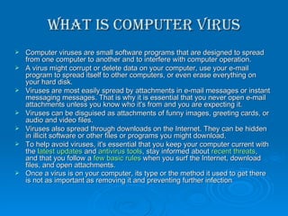 Computer Virus | PPT