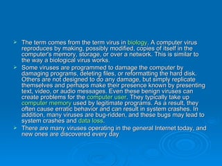 Computer Virus | PPT