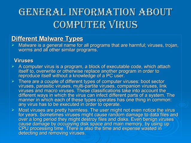 Computer Virus | PPT