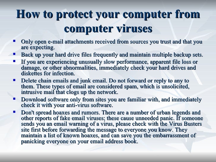 Computer Viruses Computer Viruses
