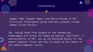 Computer vision | PPTX