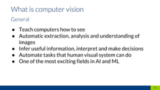 Computer Vision – From traditional approaches to deep neural networks | PPT