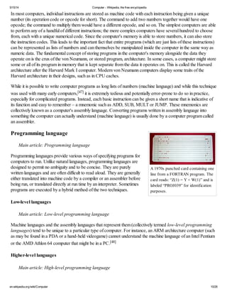 Computer wikipedia, the free encyclopedia | PDF