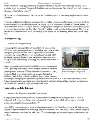 Computer wikipedia, the free encyclopedia | PDF