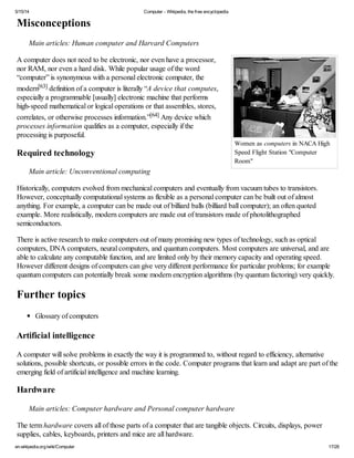 Computer wikipedia, the free encyclopedia | PDF