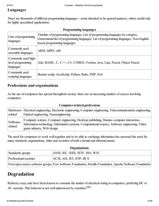 Computer wikipedia, the free encyclopedia | PDF