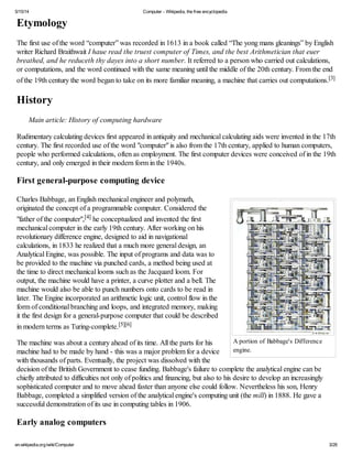 Computer wikipedia, the free encyclopedia | PDF