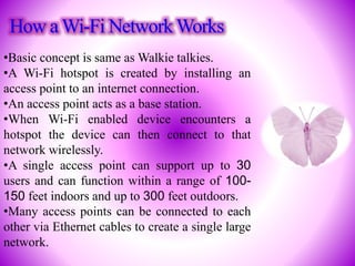 Wi-fi tecnology | PPTX