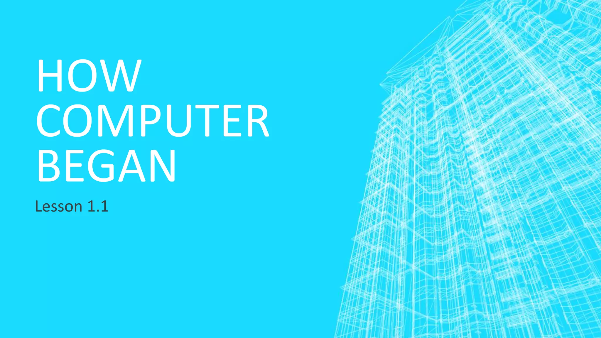History of Computer | PPTX