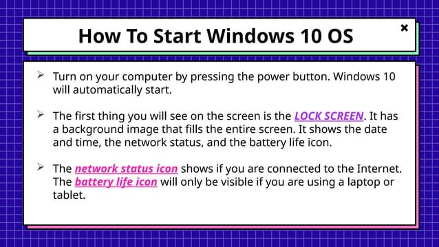 Computer 2ndQ Lesson 1 and 2 - The Windows 10 Operating System and ...