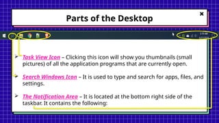 Computer 2ndQ Lesson 1 and 2 - The Windows 10 Operating System and ...