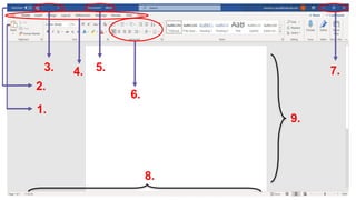 Computer 2ndQ Lesson 3-6 - Parts of the MS Word Window, Arranging ...