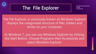 Computer 2 Q3 - 2nd The Windows Desktop.pptx
