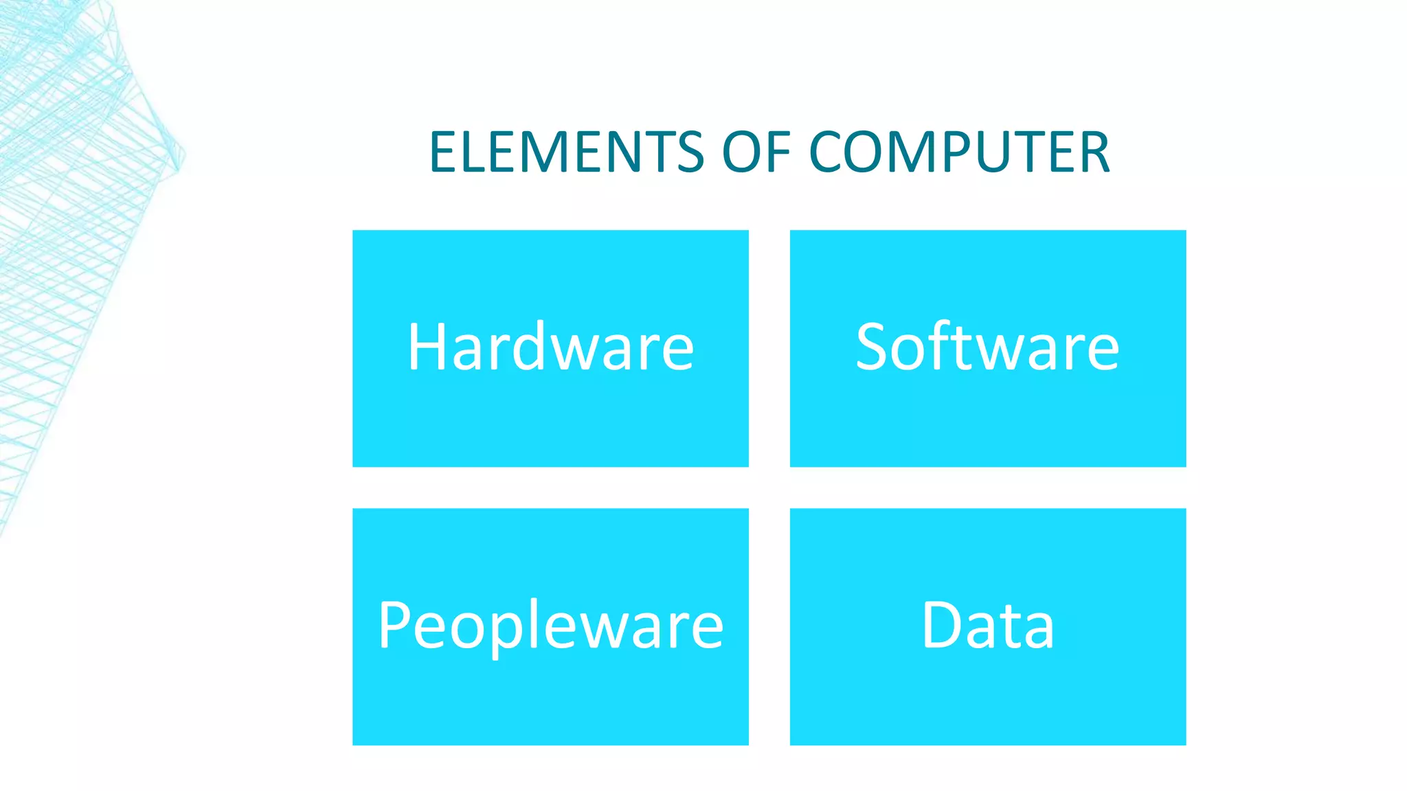 Elements of Computer | PPTX