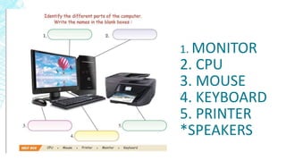 Elements of Computer | PPTX