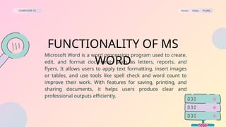 MICROSOFT WORD HISTORY AND Computer 7.pptx