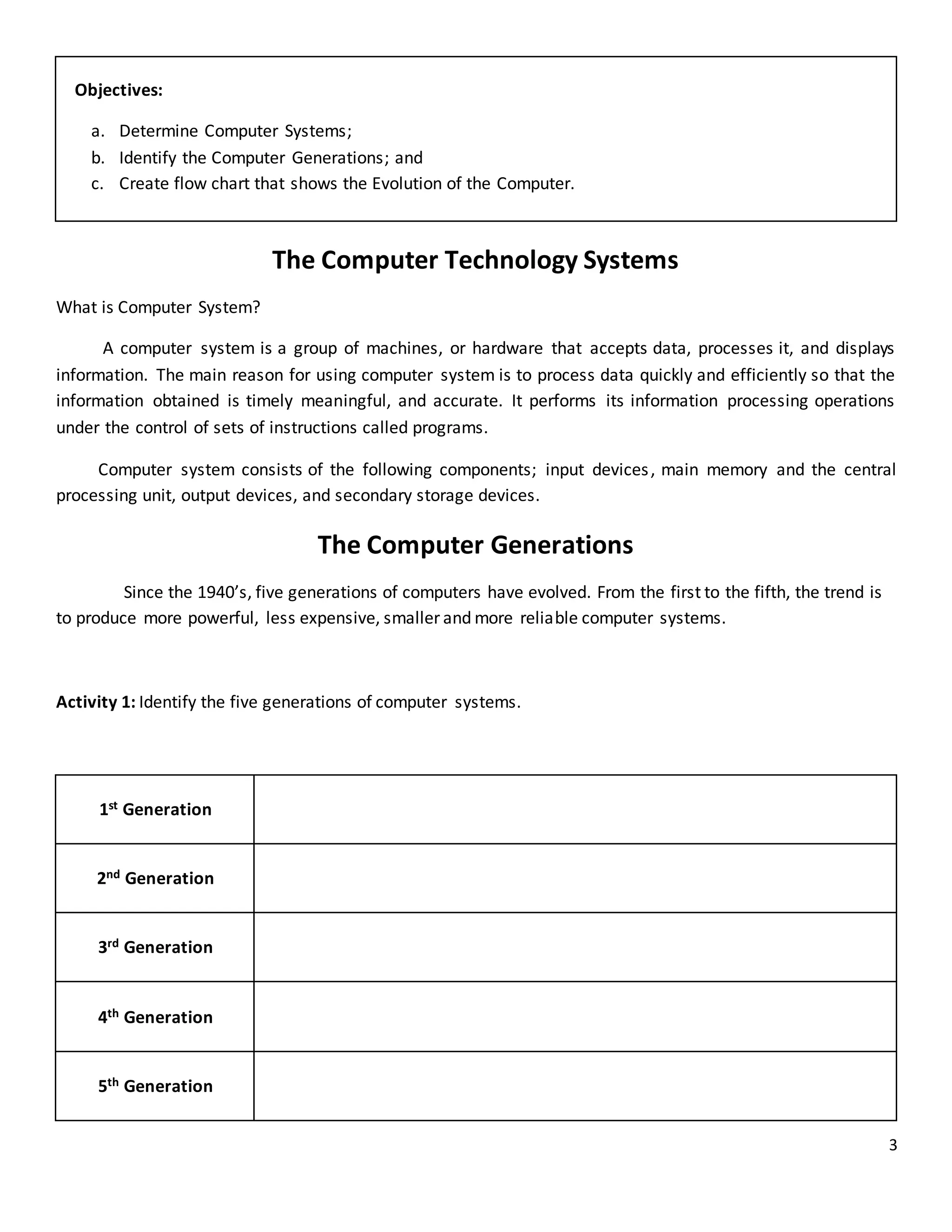 Computer 9 module | DOCX