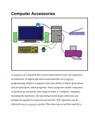 Computer accessories | PDF