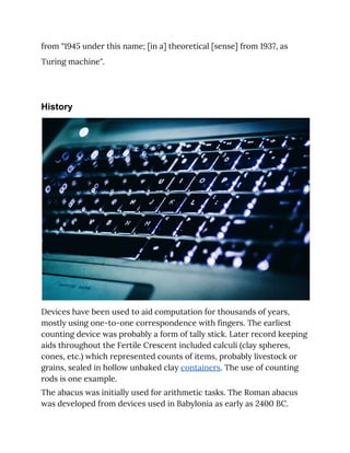 Computer accessories | PDF