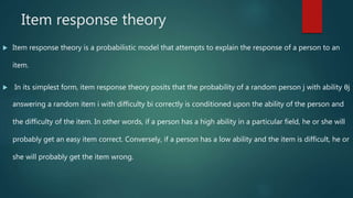 Computer Adaptive Test (cat) | PPTX