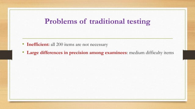 Computer adaptive testing | PPTX | Standardized Testing | Educational ...