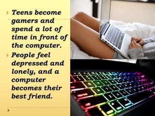 Computer addiction | PPTX