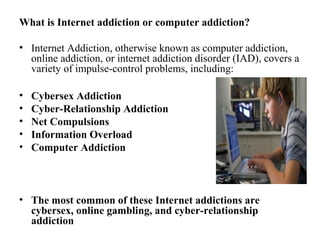 Computer addiction in children a growing concern by dr.grace macapagal ...