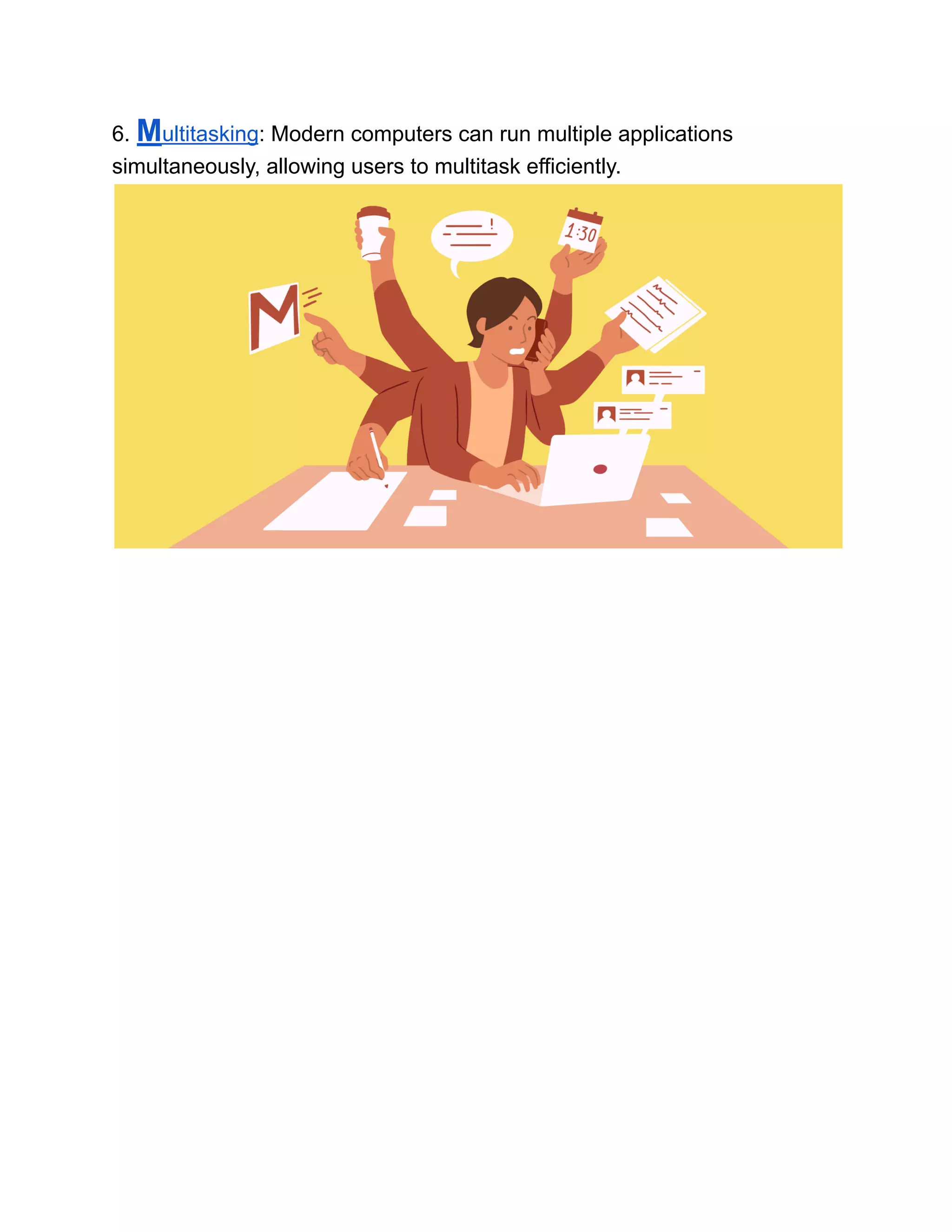 Computer Advantages | PDF