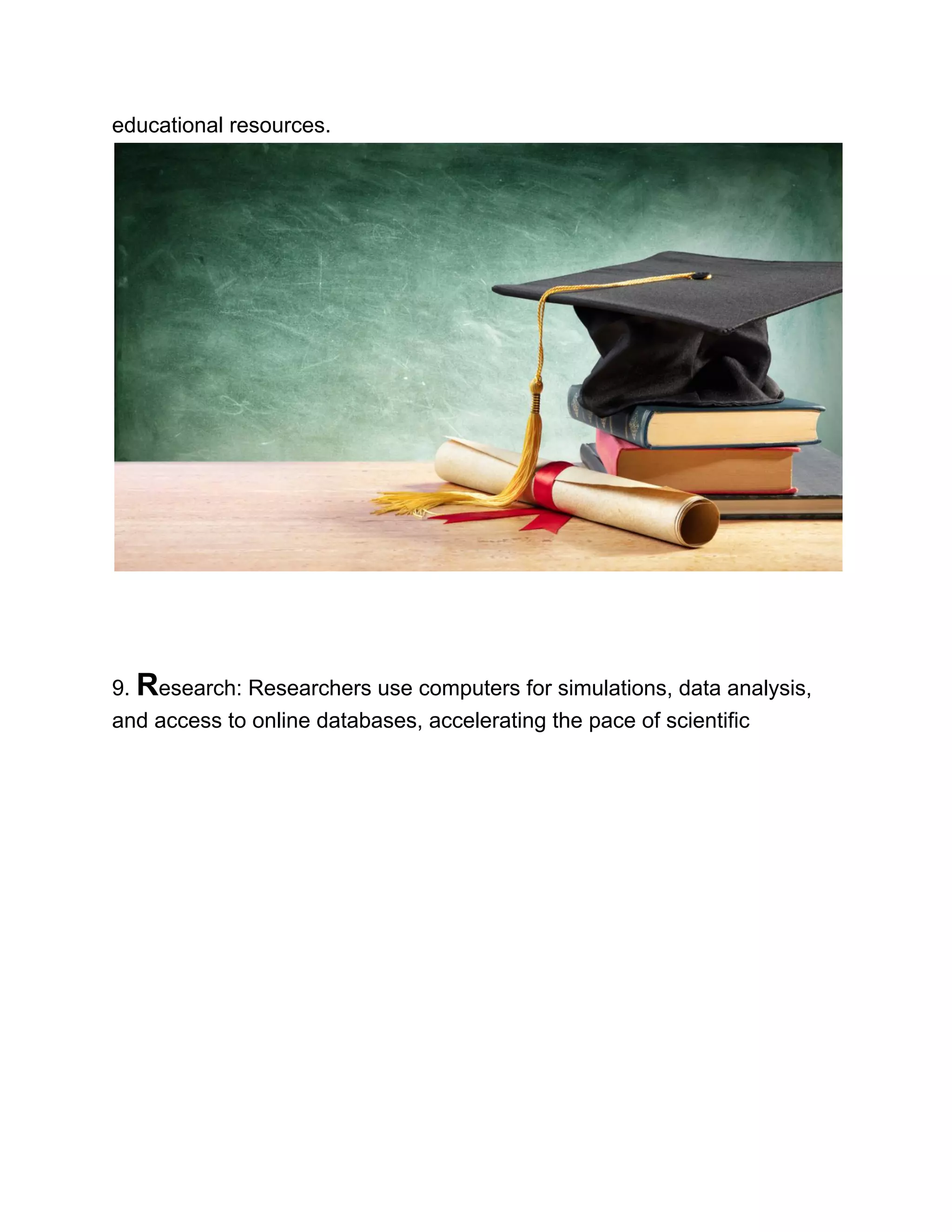 Computer Advantages | PDF