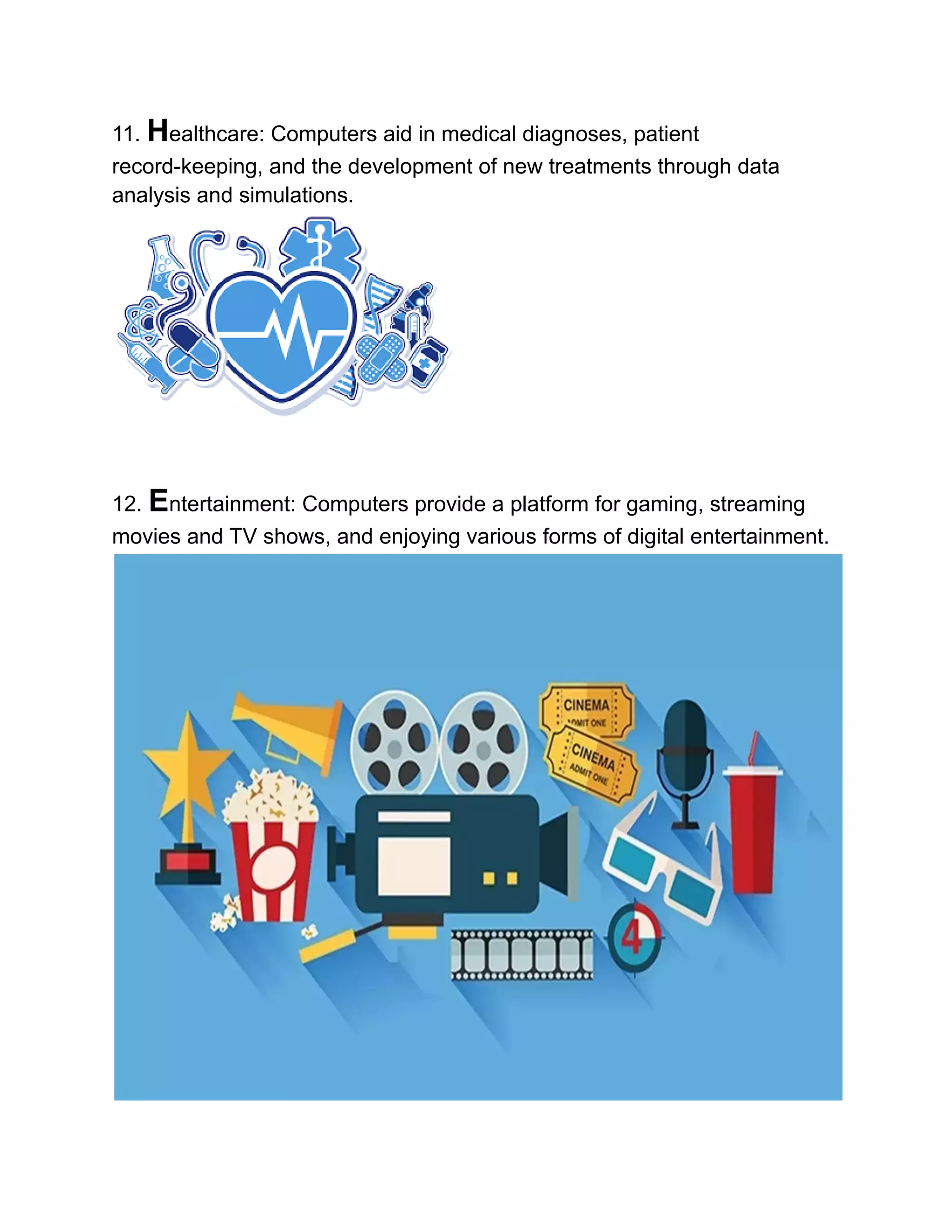 Computer Advantages | PDF