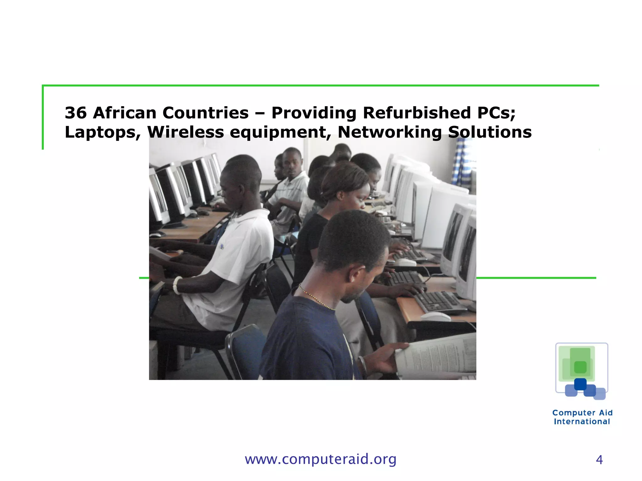 Expanding access to information technology in Africa | PPT