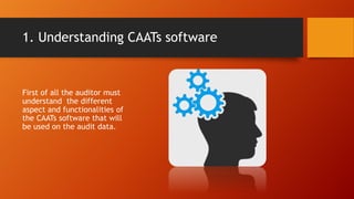 Computer aided audit techniques (CAAT) sourav mathur | PPTX