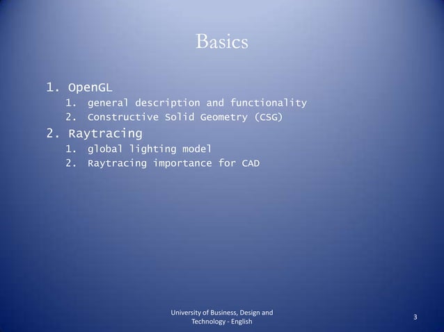 Computer Aided Design | PPT